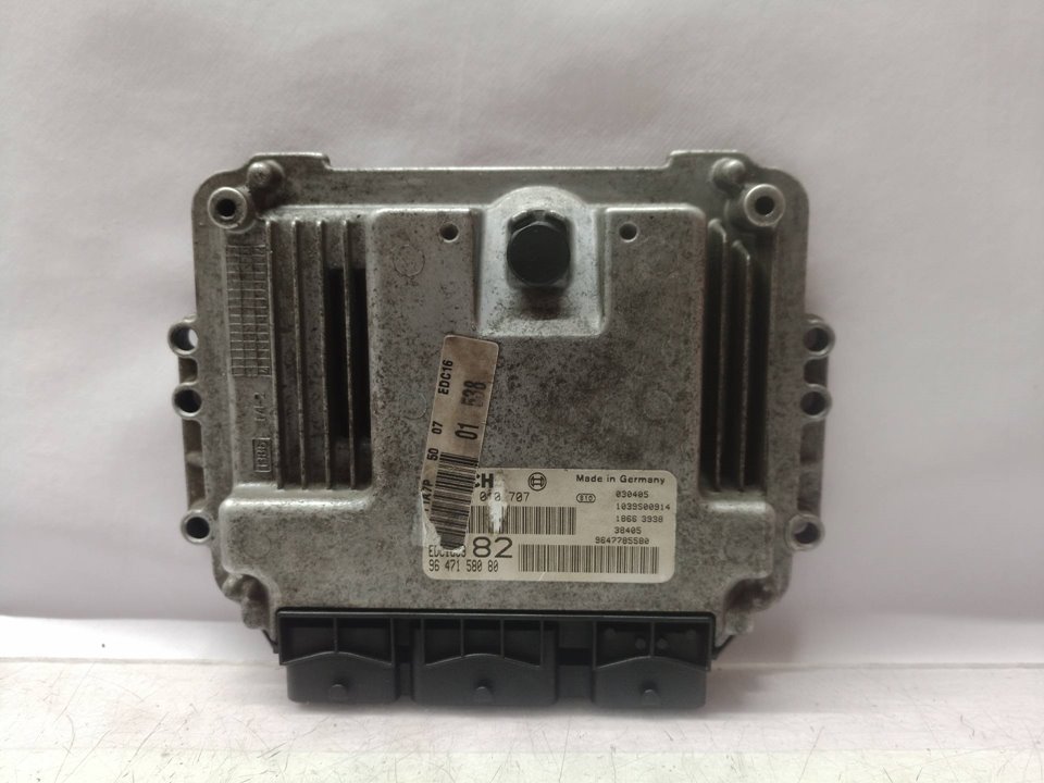 Engine control unit (ECU) PEUGEOT 206 Hatchback (2A/C) 1.4 HDi eco 70 ...