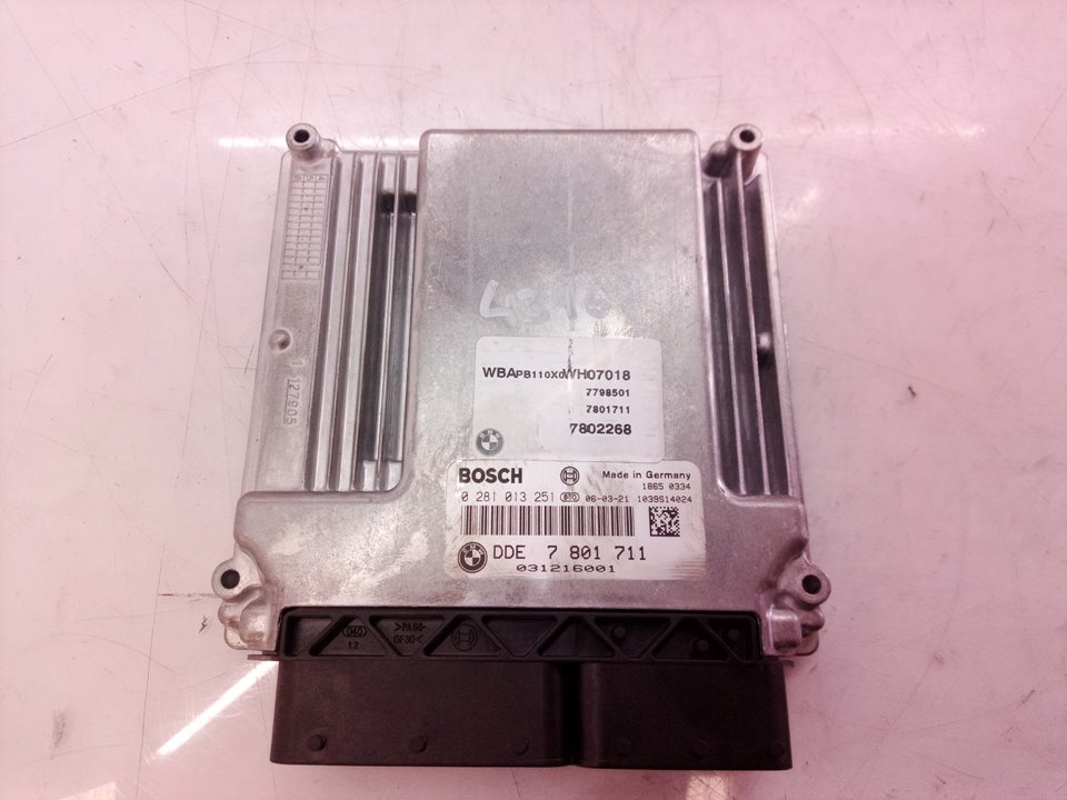 Engine control unit (ECU) BMW X3 (E83) 2.0 d 8344514 | B-Parts
