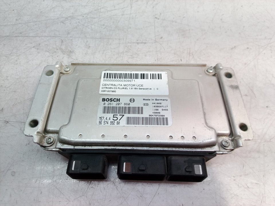 Engine control unit (ECU) CITROËN C3 Pluriel (HB_) 1.6 7924231 | B-Parts