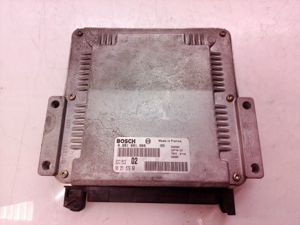 Engine control unit (ECU) PEUGEOT 206 Hatchback (2A/C) 2.0 HDI 90 ...