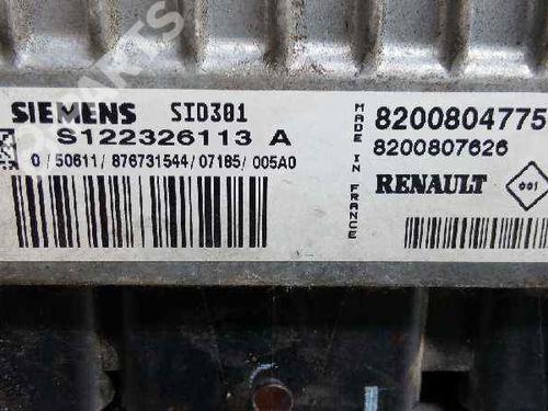 Engine control unit (ECU) RENAULT SCÉNIC II (JM0/1_) 1.5 dCi (JM1E ...