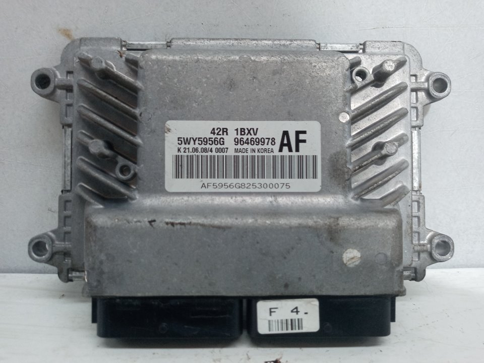 Engine control unit (ECU) CHEVROLET AVEO / KALOS Hatchback (T250, T255 ...
