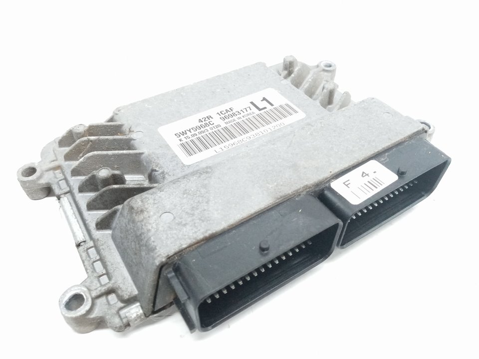 Engine control unit (ECU) CHEVROLET AVEO / KALOS Hatchback (T250, T255 ...