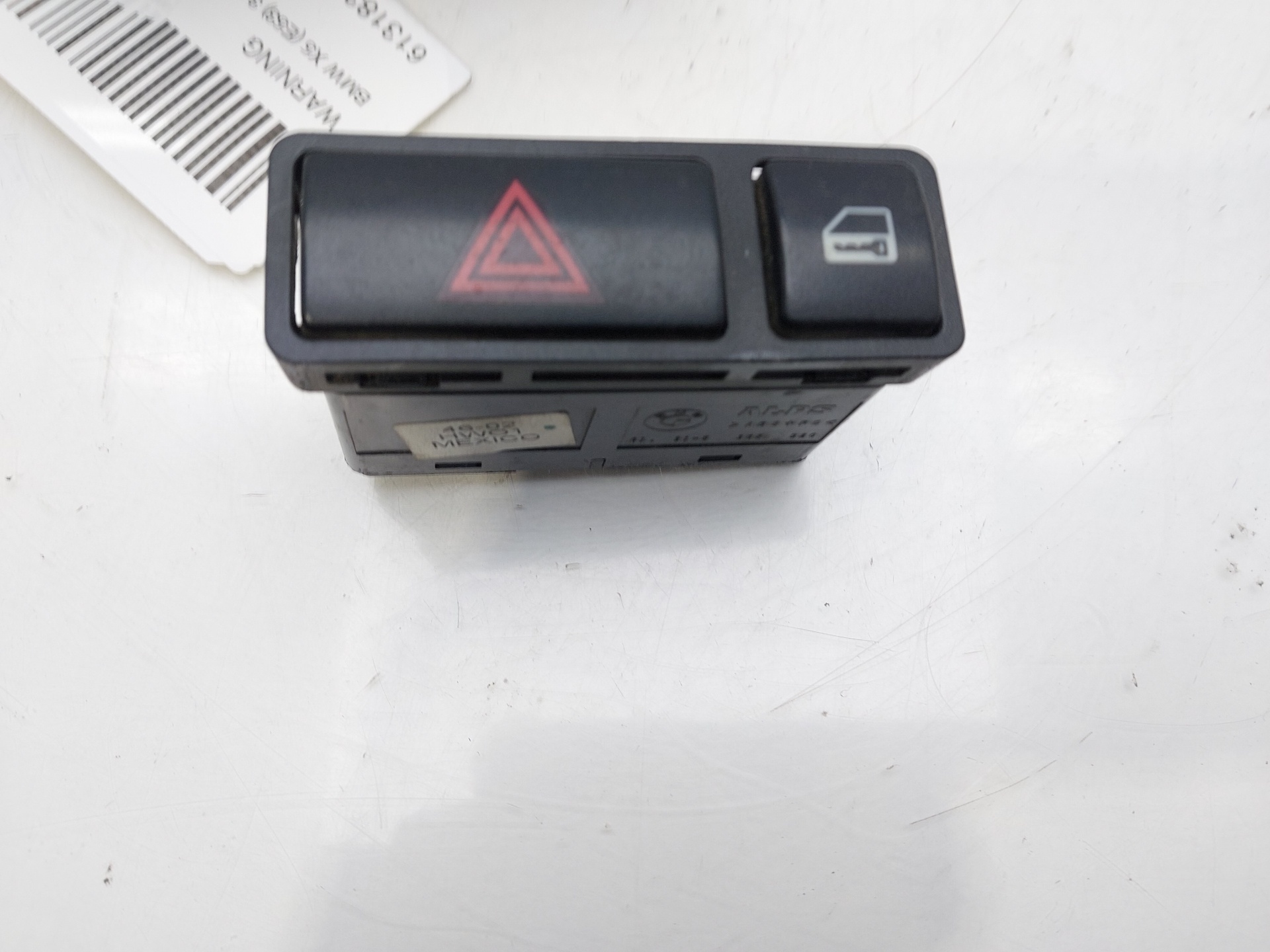 Warning switch BMW X5 (E53) 3.0 d 13011549 | B-Parts