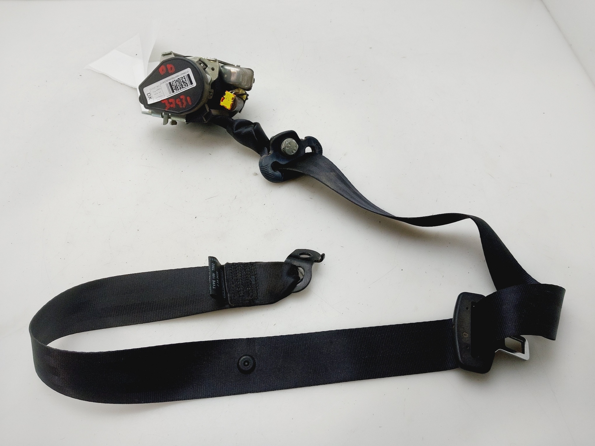 Cinto de segurança frente direito PEUGEOT BIPPER (AA_) 31147179 | B-Parts