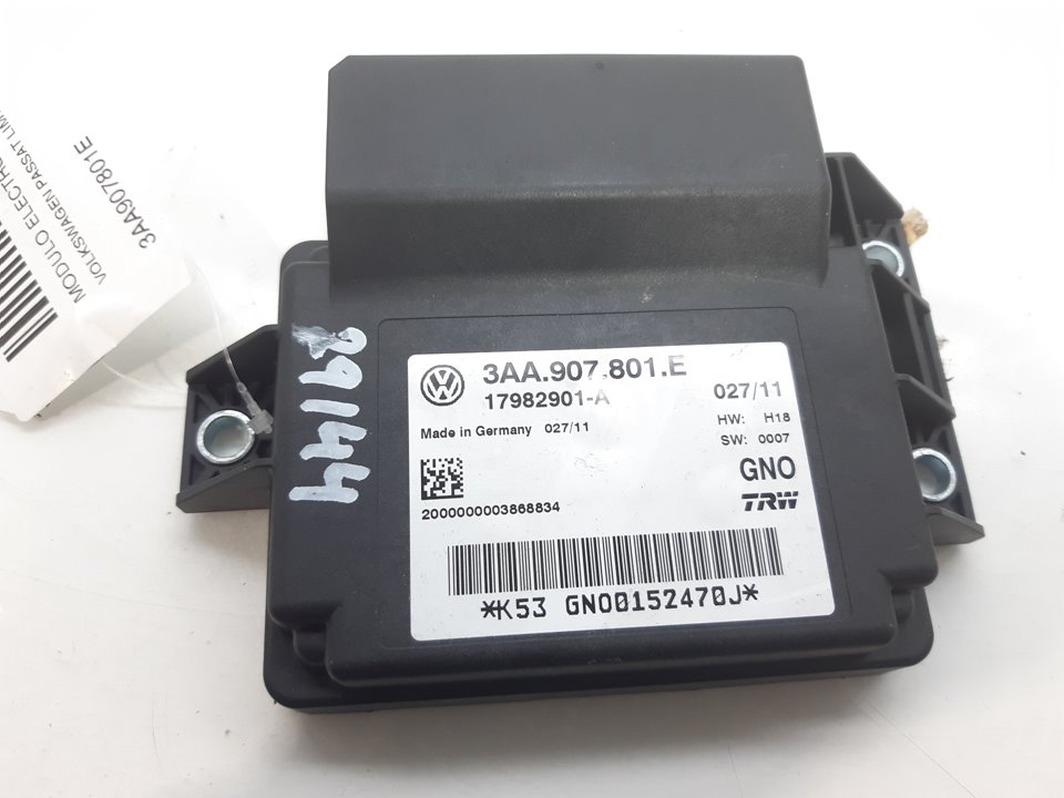 Electronic module VW PASSAT B7 (362) 1.6 TDI 11053181 | B-Parts