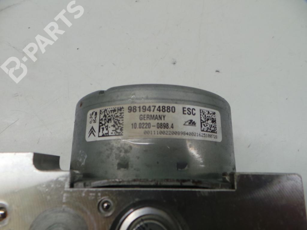 ABS pump CITROËN C4 CACTUS 1.6 BlueHDi 100 9819474880 | B-Parts