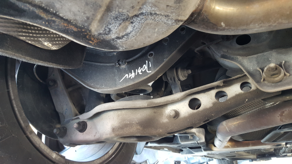 Left rear suspension OPEL INSIGNIA B Grand Sport (Z18) 1.5 (68) 3156160 ...