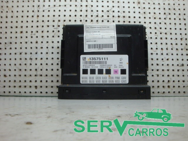 Electronic module OPEL INSIGNIA A Sports Tourer (G09) 2.0 CDTI (35 ...