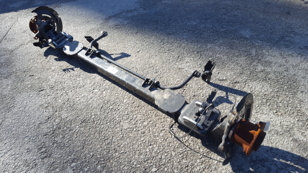 Rear axle RENAULT MASTER III Van (FV) 2.3 dCi 130 FWD (FV0M, FV0Y, FV0J ...