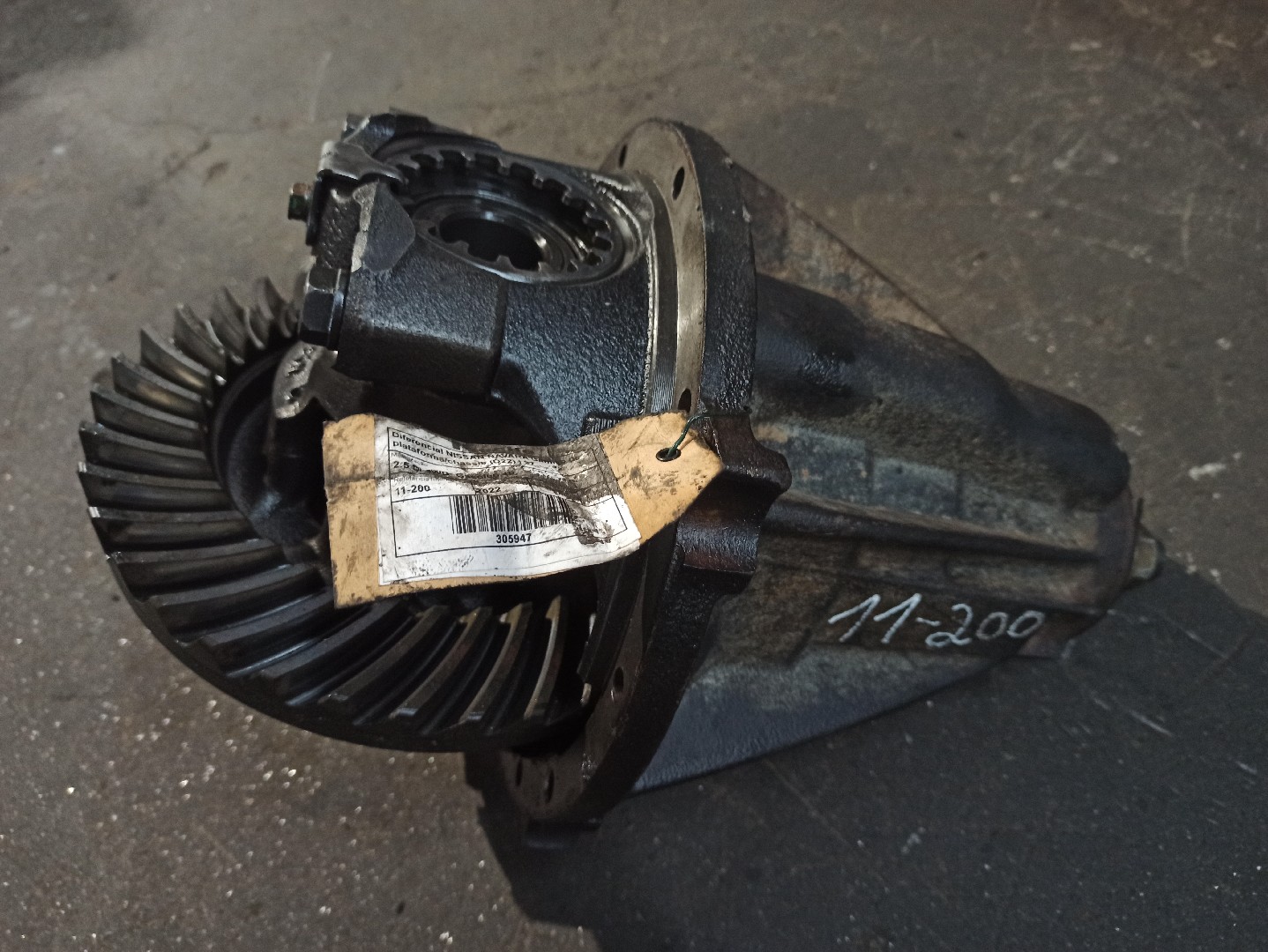 Diferencial trasero NISSAN NAVARA Platform/Chassis (D22) 2.5 Di 4WD ...