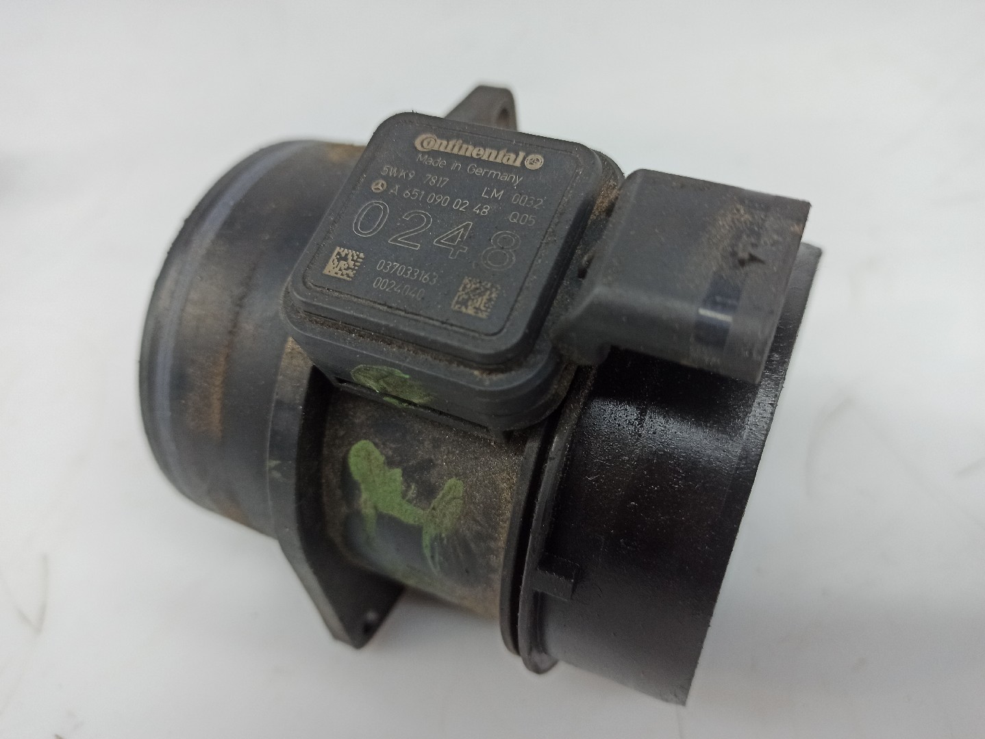 Débitmètre de masse D'Air MERCEDES-BENZ C-CLASS (W204) C 200 CDI (204. ...