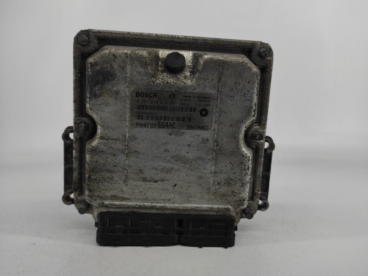 Engine control unit (ECU) CHRYSLER VOYAGER IV (RG, RS) 2.5 CRD 7662937 ...