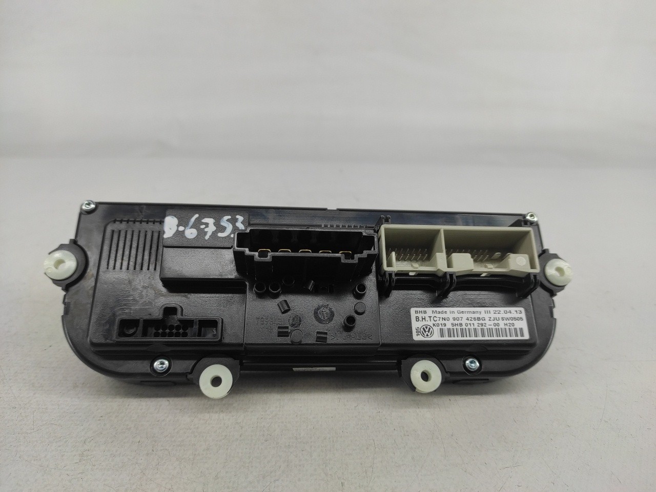 Climate control VW TIGUAN (5N_) 2.0 TDI 8258103 | B-Parts