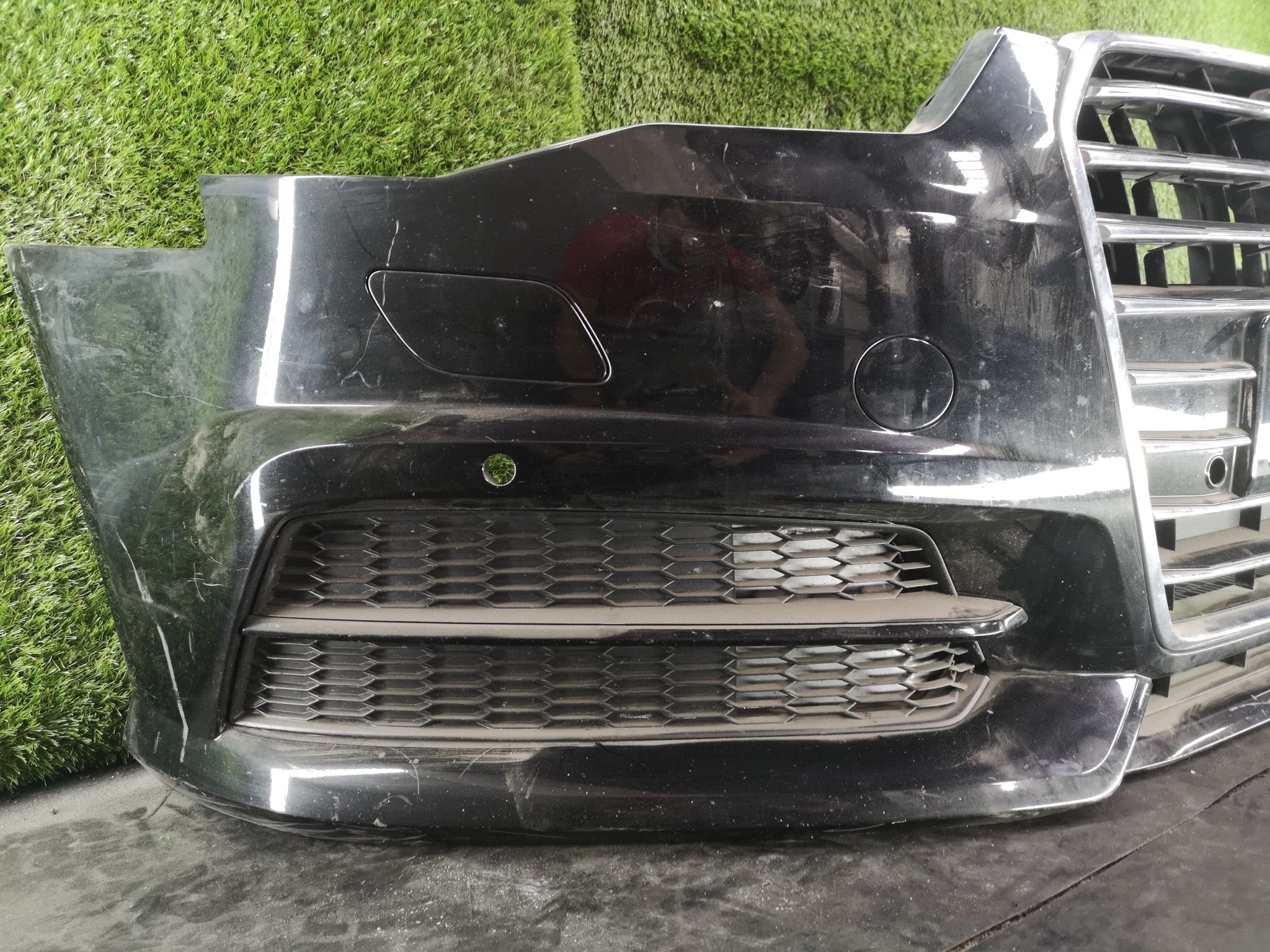 Front bumper AUDI A6 (4G2, 4GC, C7) 4G0807437AC | B-Parts
