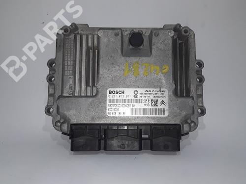Calculateur moteur (ecu) CITROËN BERLINGO Box Body/MPV (B9) 1.6 HDi 90 16V 10647492 | B-Parts