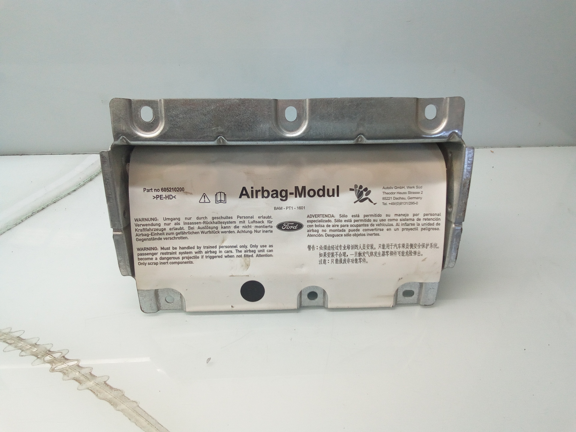 Passenger airbag FORD MONDEO IV (BA7) 2.0 TDCi 9817306 | B-Parts