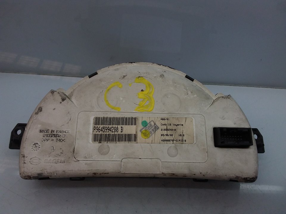 Instrument cluster CITROËN C3 II (SC_) 1.4 HDi 70 9647169 | B-Parts