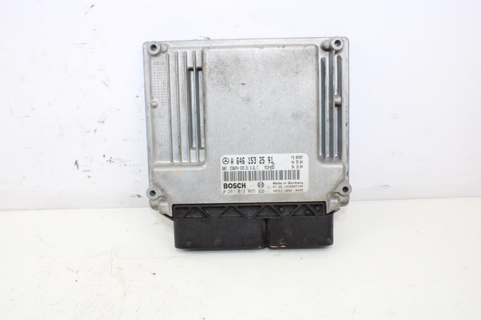 Engine control unit (ECU) MERCEDES-BENZ VITO / MIXTO Van (W639 ...