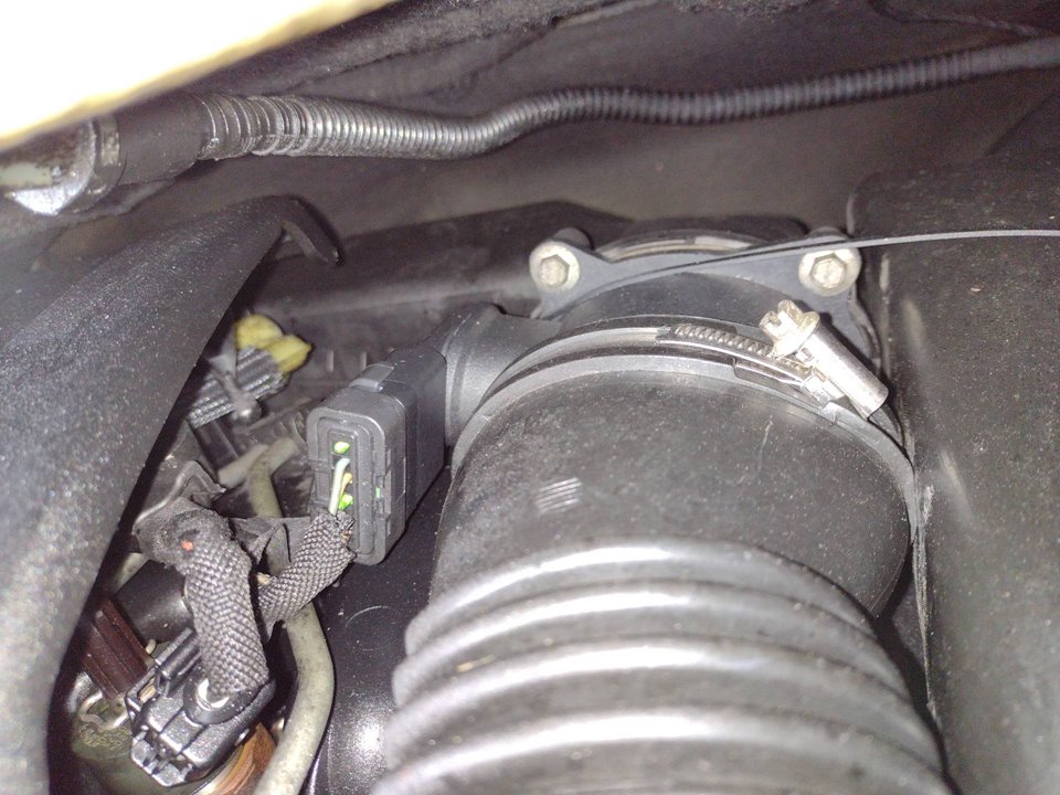 Mass air flow sensor CITROËN C4 Grand Picasso I (UA_) 1.6 HDi 9368291 ...