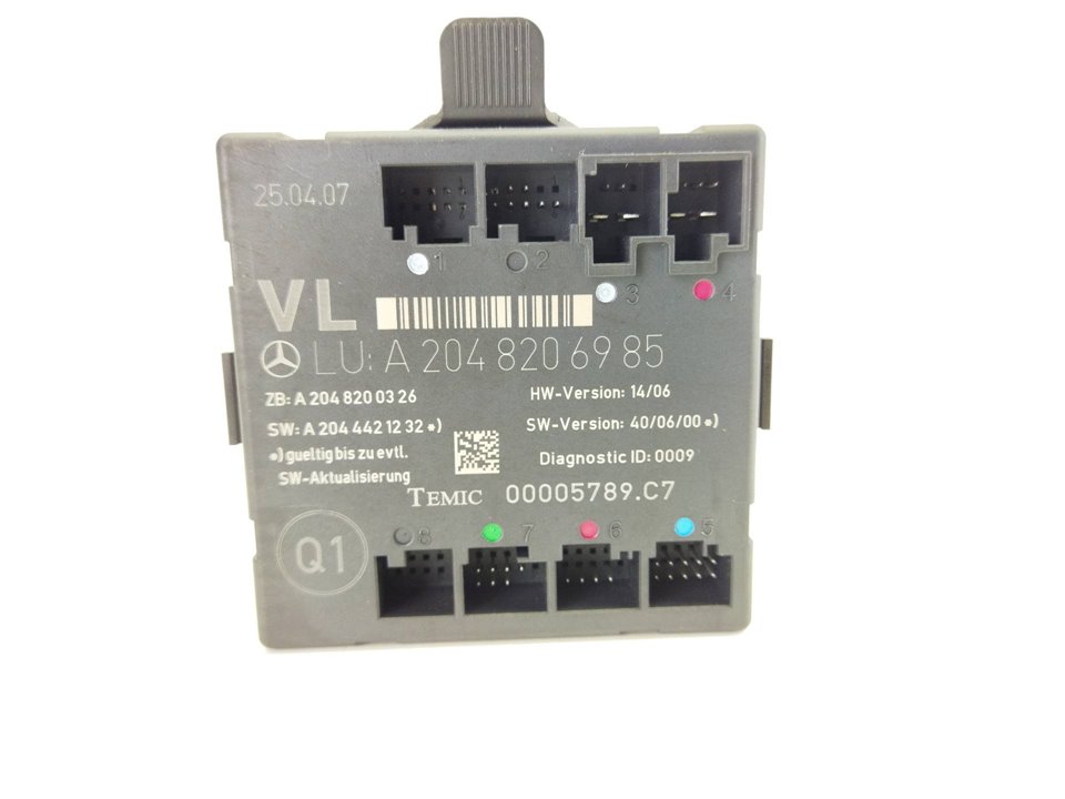 Electronic module MERCEDES-BENZ C-CLASS (W204) C 220 CDI (204.008 ...