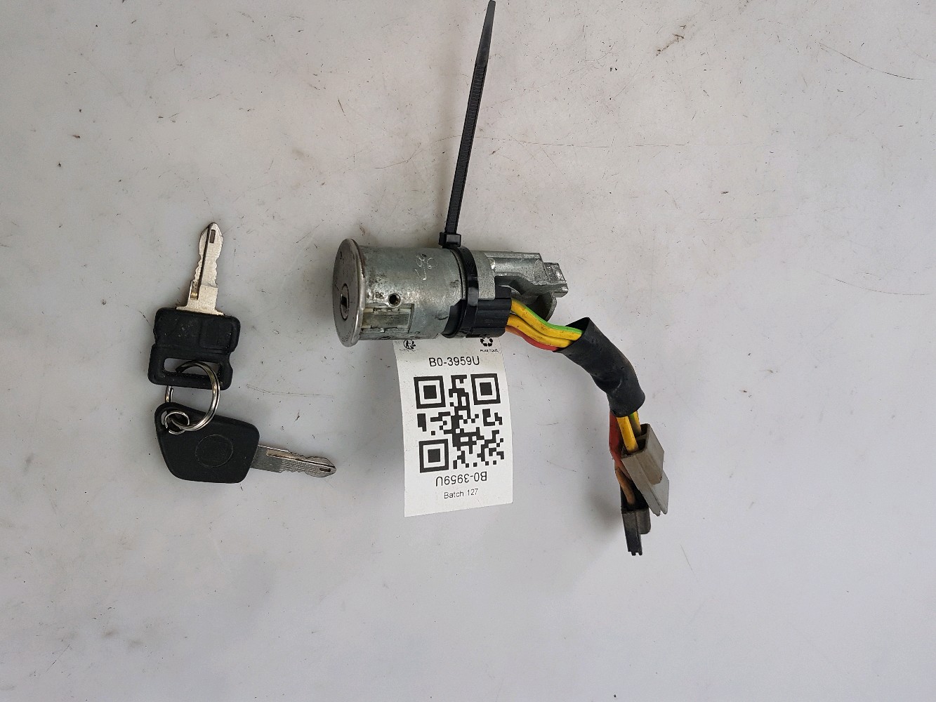 Clé de contact RENAULT 19 I Chamade (L53_) 1.9 D (L534, L53J) 13673742 ...