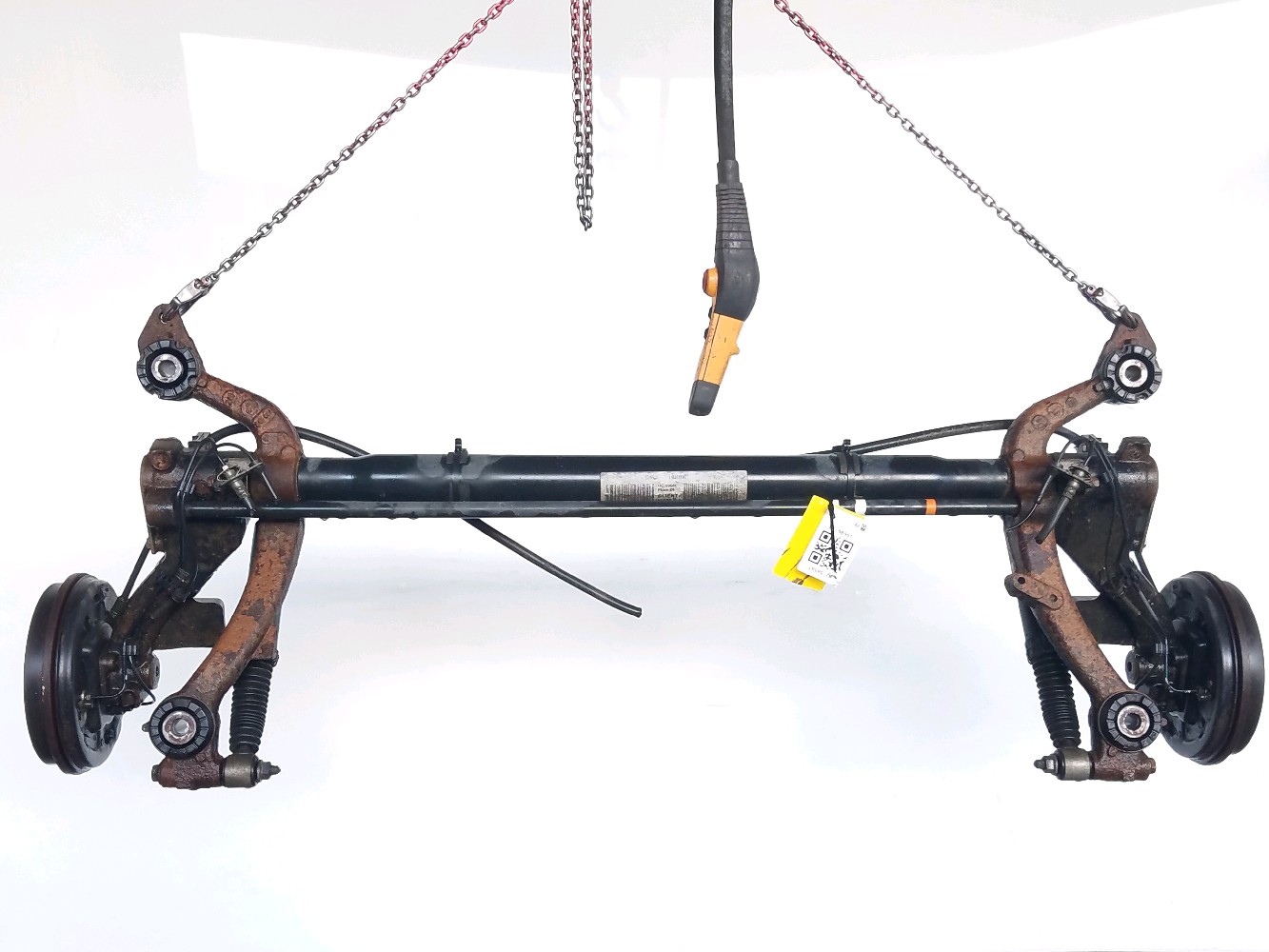 Rear axle PEUGEOT 206+ (2L_, 2M_) 1.4 HDi eco 70 10491362 | B-Parts