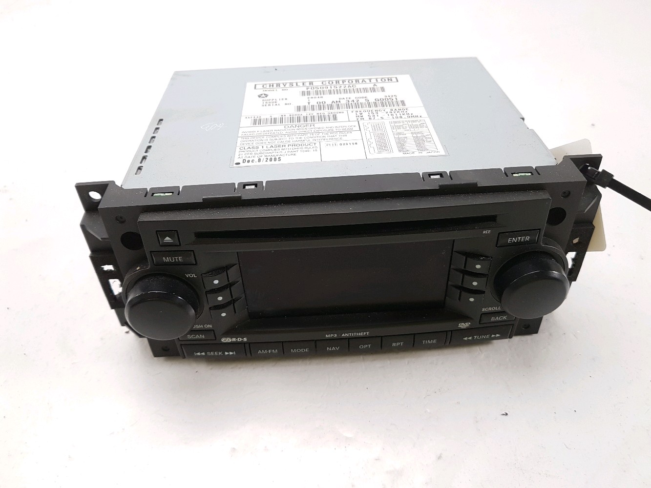 Autoradio CHRYSLER PT CRUISER (PT_) 2.2 CRD 10455460 | B-Parts