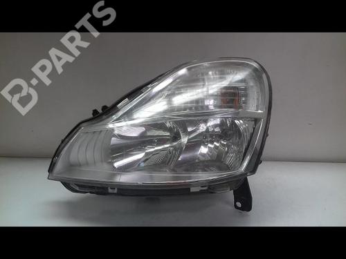 Left headlight RENAULT MODUS / GRAND MODUS (F/JP0_) 1.5 dCi (FP0F, JP0F) 10190367 | B-Parts