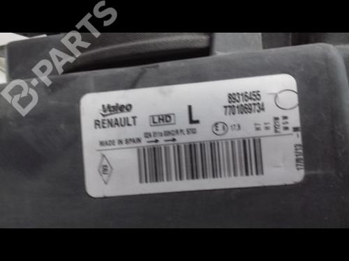Left headlight RENAULT MODUS / GRAND MODUS (F/JP0_) 1.5 dCi (FP0F, JP0F) 10190367 | B-Parts