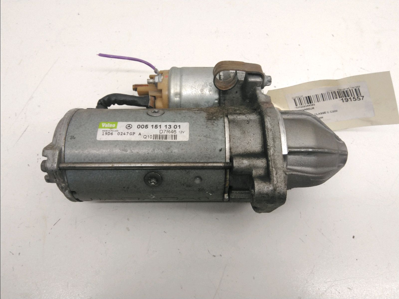 Starter MERCEDES-BENZ C-CLASS (W203) C 220 CDI (203.008) 11944711 | B-Parts