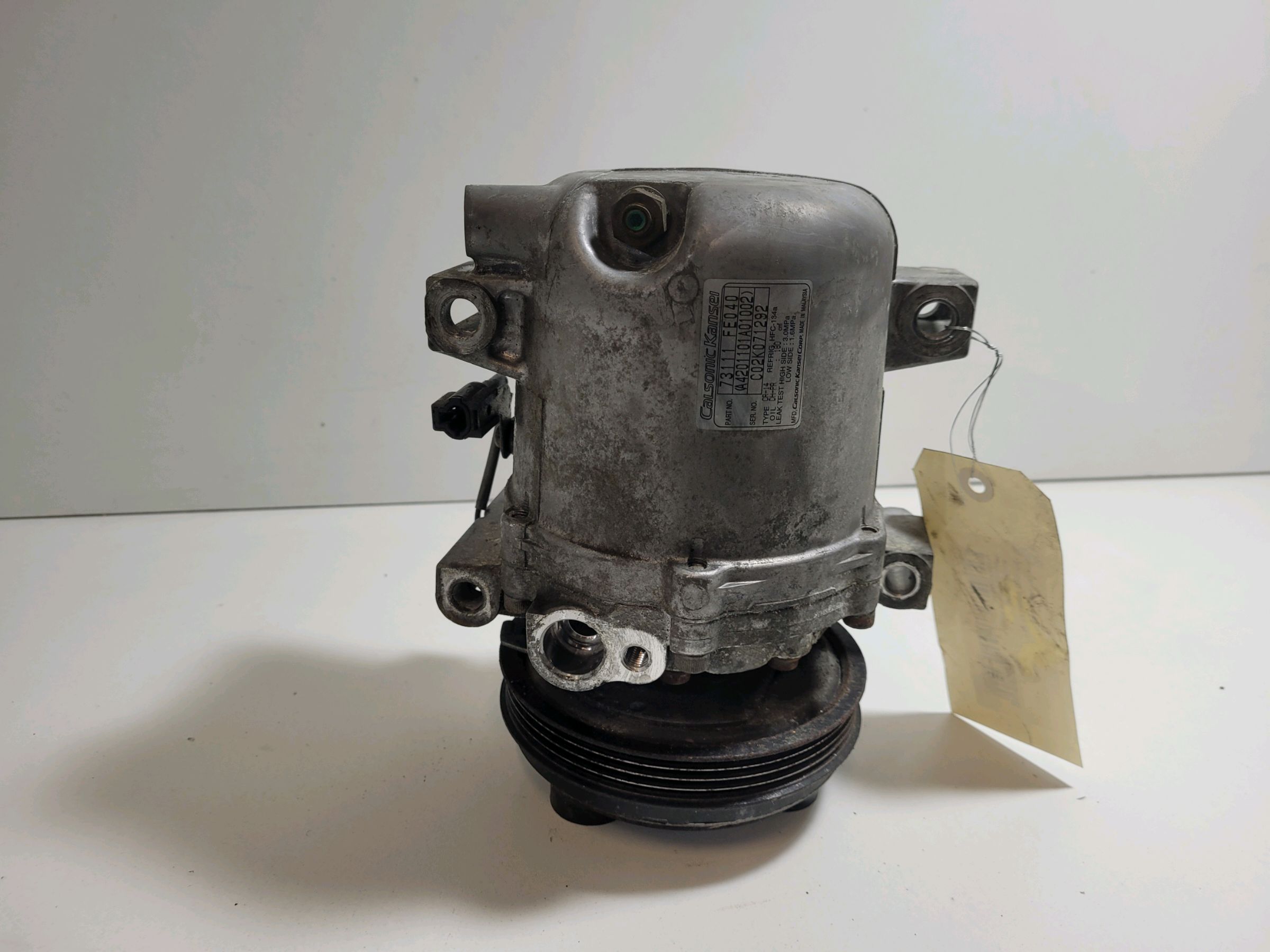 AC compressor SUBARU IMPREZA Saloon (GD) 2.0 WRX Turbo AWD (GDA ...