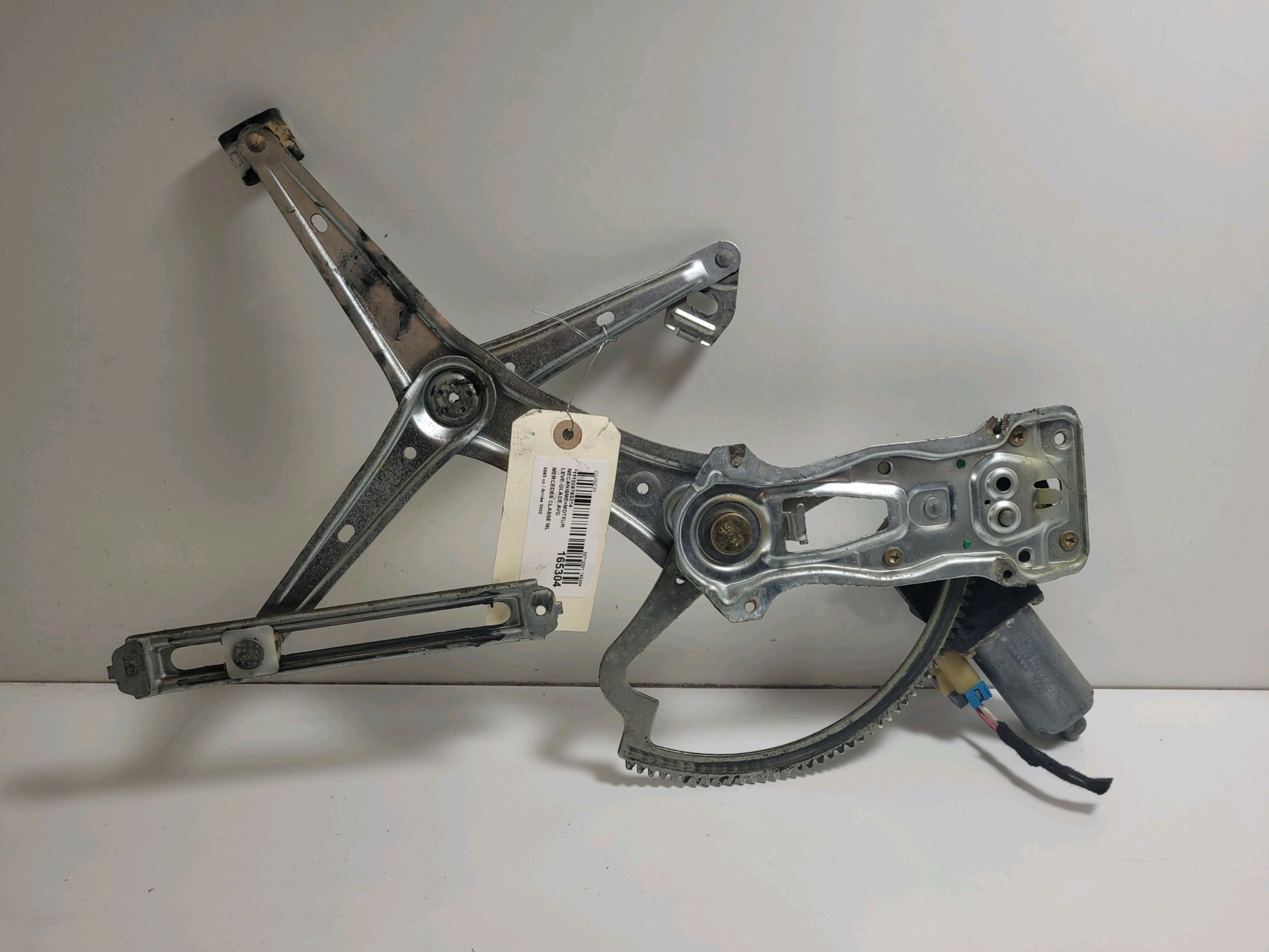 Front left window mechanism MERCEDES-BENZ M-CLASS (W163) ML 270 CDI ...