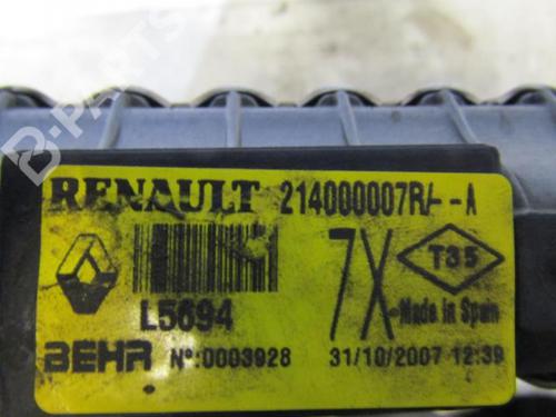 Water radiator RENAULT LAGUNA III (BT0/1) 2.0 16V (BT05, BT0F, BT0W) 10598289 | B-Parts