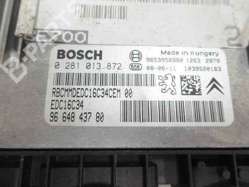 Engine control unit (ECU) PEUGEOT 207 (WA_, WC_) 1.6 HDi 6022123 | B-Parts