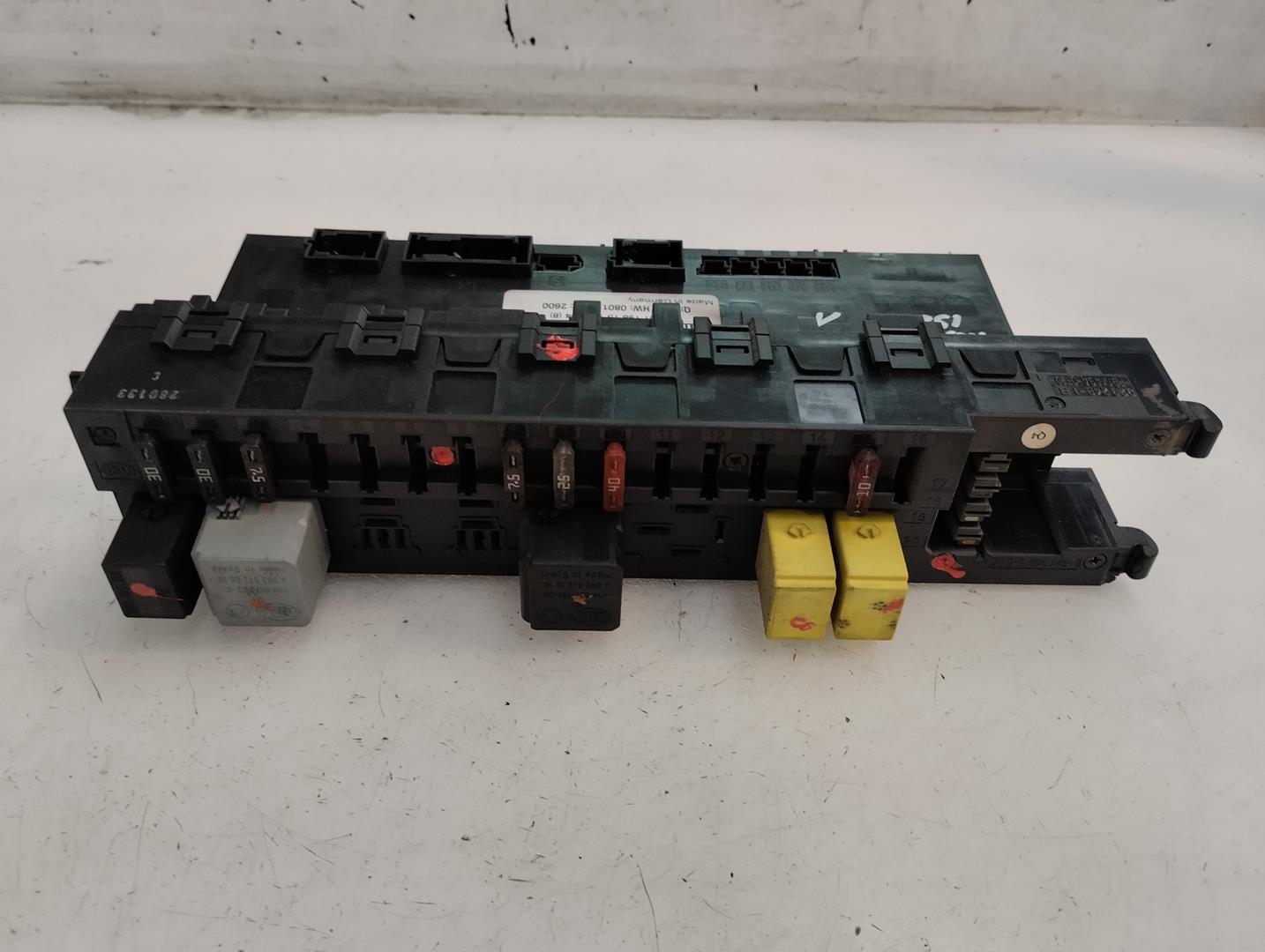 Fuse box MERCEDES-BENZ C-CLASS (W203) C 220 CDI (203.006, 203.008 ...