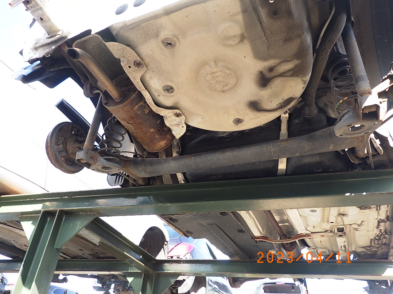 Rear axle SKODA FABIA II (542) 1.2 10664662 | B-Parts