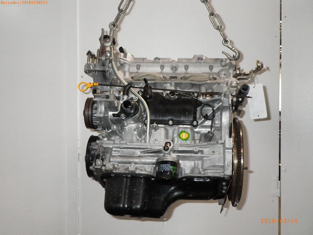 Engine MAZDA 2 (DE_, DH_) 1.3 MAZDA: ZJ 731727 | B-Parts