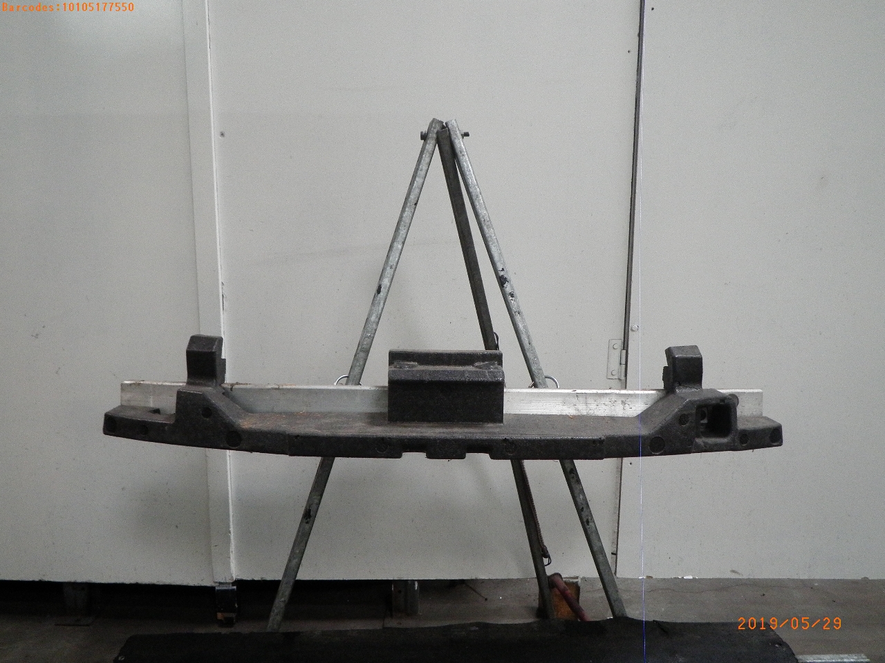 Front bumper reinforcement NISSAN NOTE (E11, NE11) 1.5 dCi 3241305 | B ...