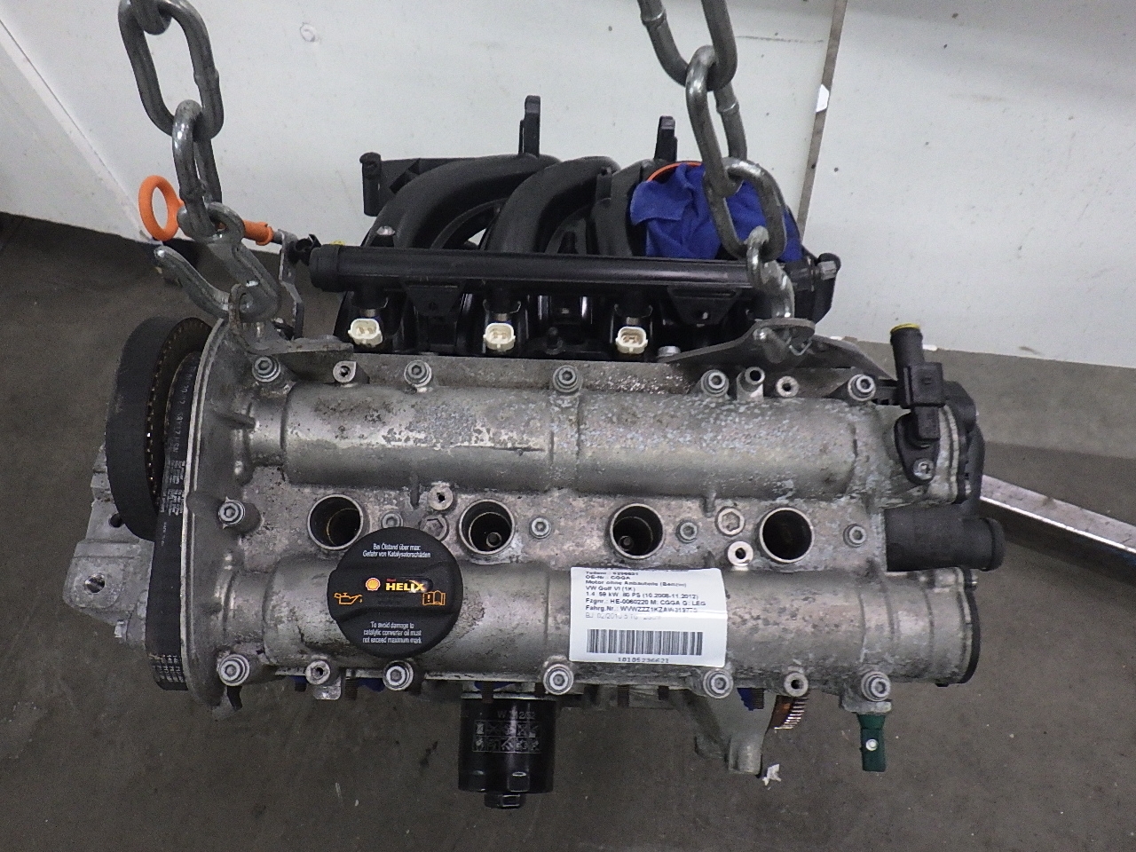 Engine VW GOLF VI (5K1) 1.4 5132178 | B-Parts