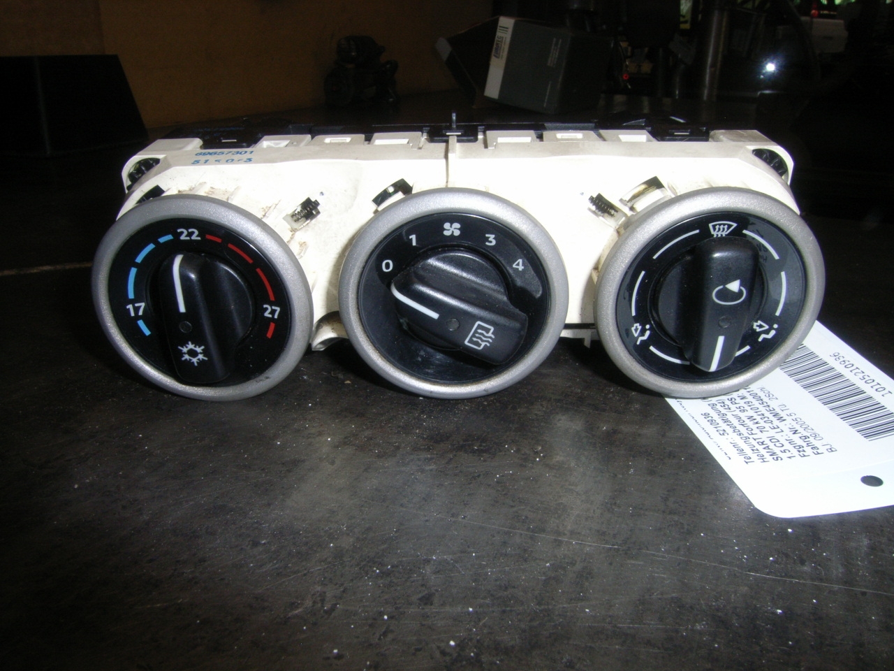 Climate control SMART FORFOUR (454) 1.5 CDI (454.001) 4592869 | B-Parts