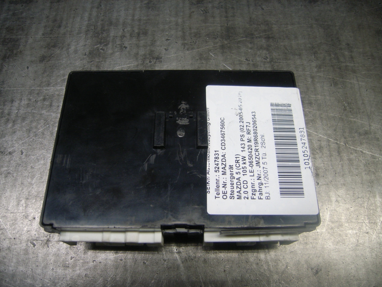 Control unit MAZDA 5 (CR) 2.0 CD (CR19) 5419214 | B-Parts