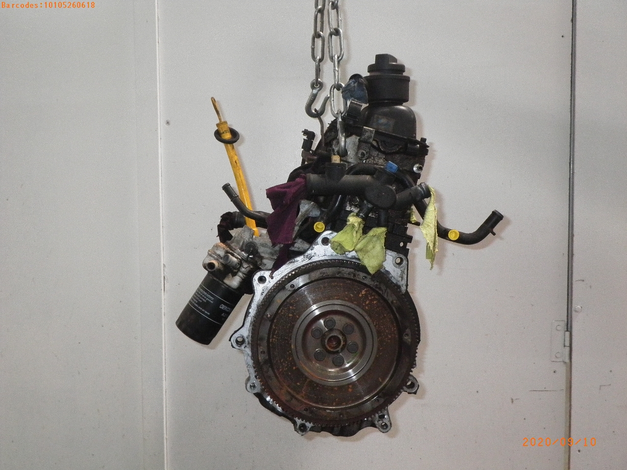 Motor VW NEW BEETLE (9C1, 1C1) 2.0 5931716 | B-Parts