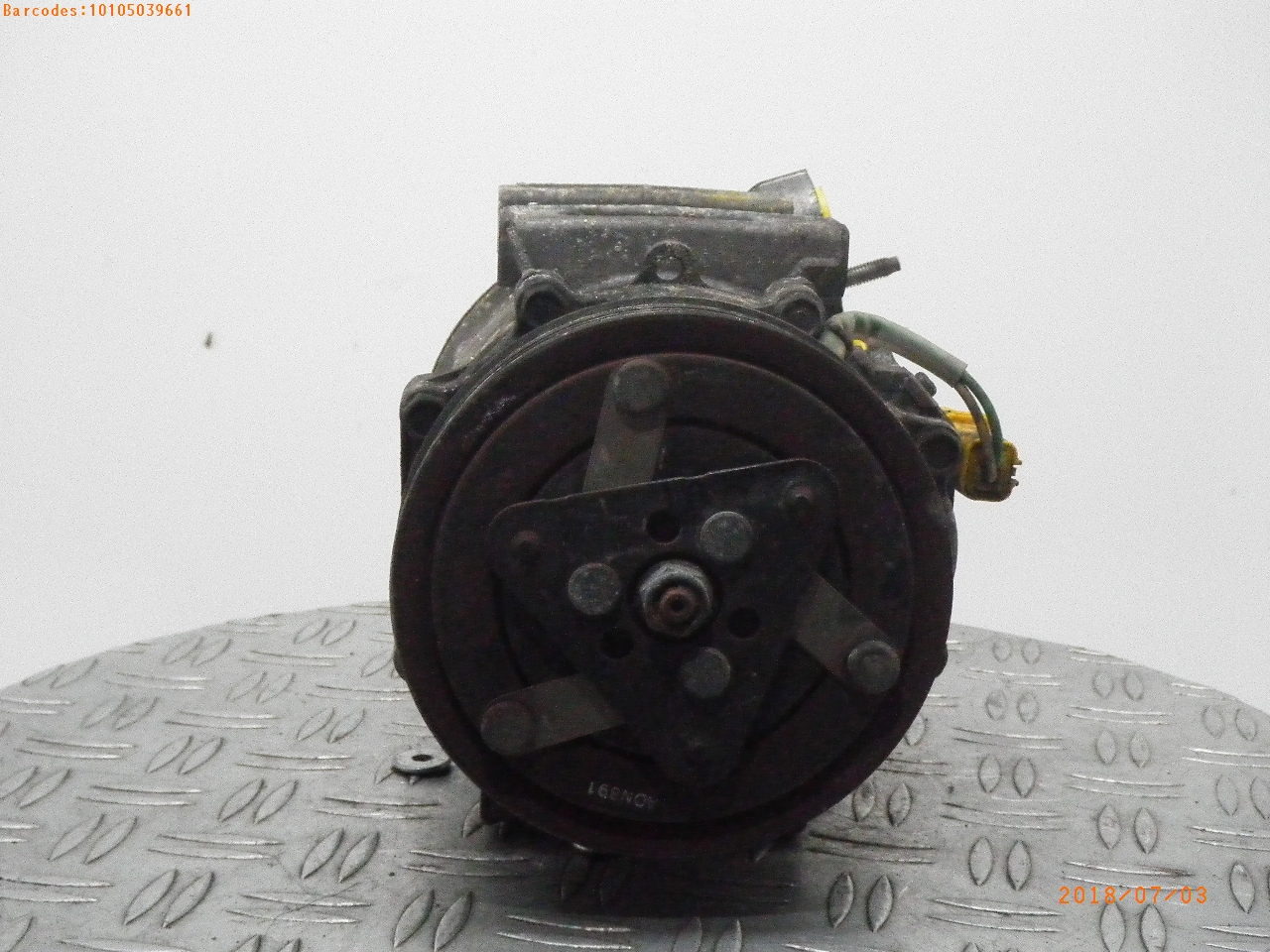 AC compressor PEUGEOT 407 (6D_) 2.2 HDi 170 (6D4HTH) 752686 | B-Parts