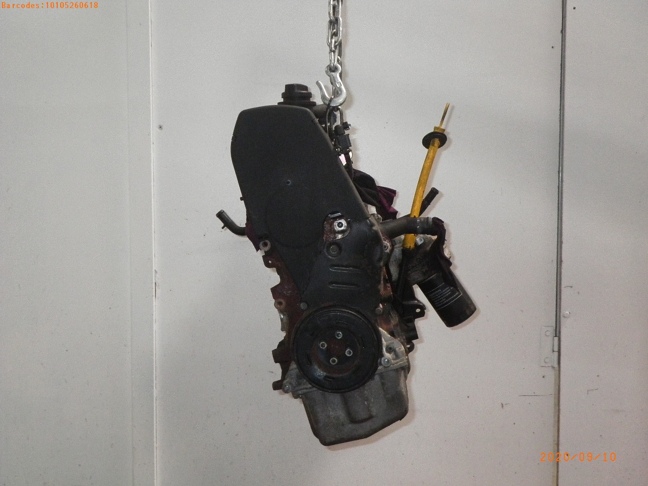 Motor VW NEW BEETLE (9C1, 1C1) 2.0 5931716 | B-Parts