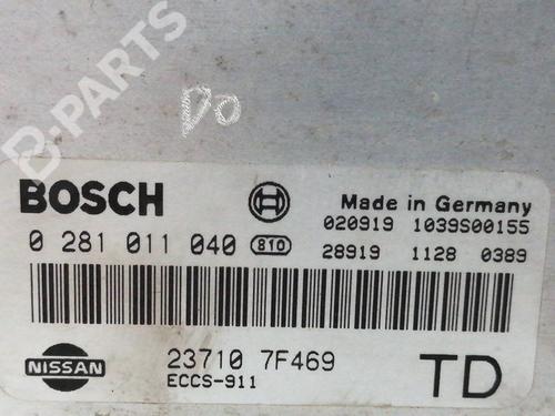 Engine control unit (ECU) NISSAN TERRANO II (R20) 2.7 TDi 4WD 10651811 ...