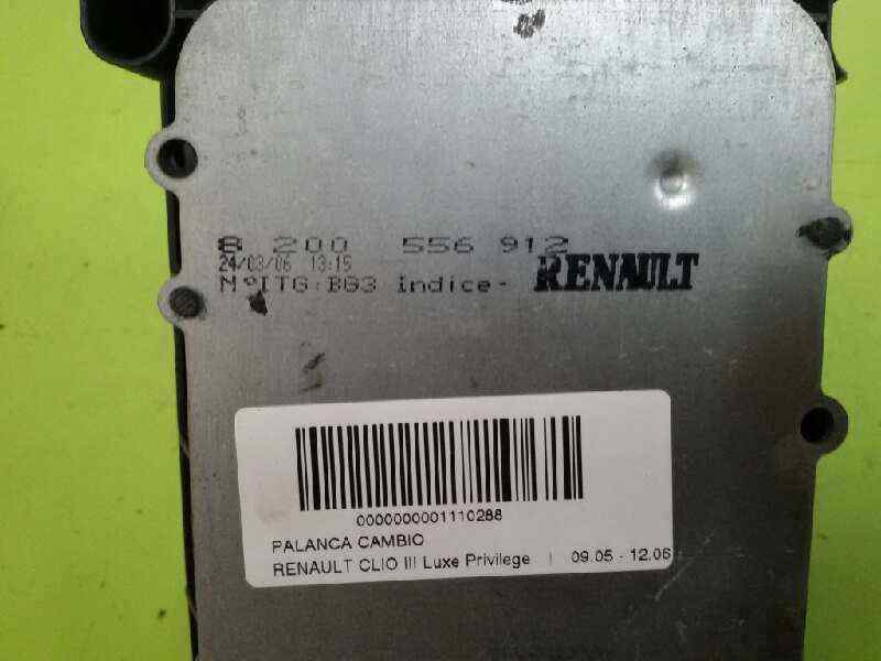 Manual gearbox selector RENAULT CLIO III (BR0/1, CR0/1) 1.4 16V 7423720 ...