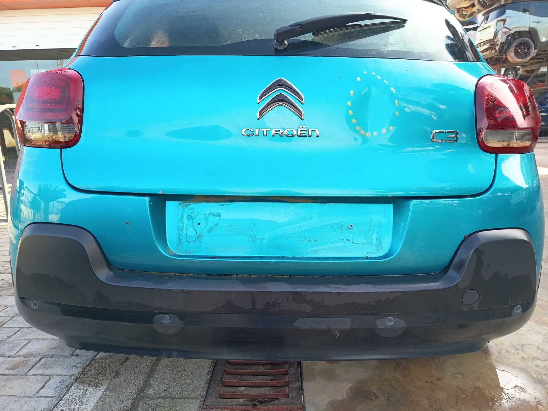 Pare-chocs arrière CITROËN C3 III (SX) 1.2 THP 110 (SXHNPS, SXHNZT ...