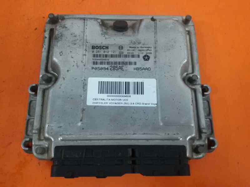 Engine control unit (ECU) CHRYSLER VOYAGER IV (RG, RS) 2.8 CRD 323736 ...