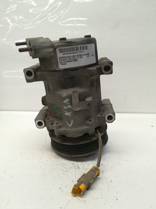 AC compressor PEUGEOT 207 (WA_, WC_) 1.4 HDi 9348586 | B-Parts